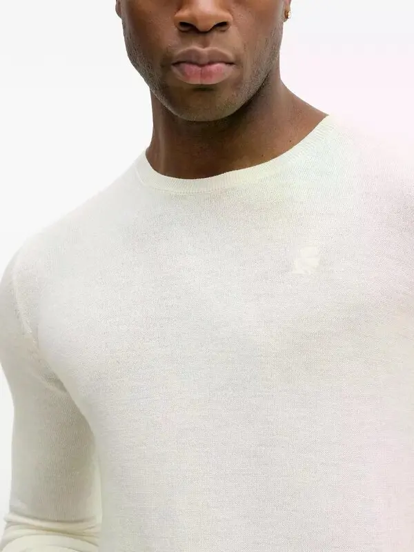 Karl Lagerfeld Logo Crew-neck Sweater