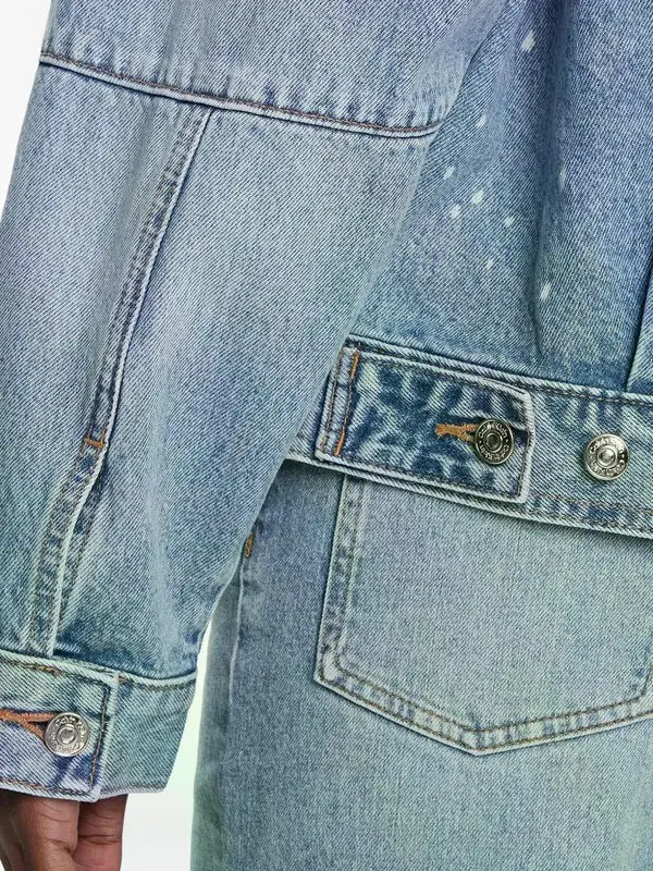 Calvin Klein Buttoned Light Denim Jacket