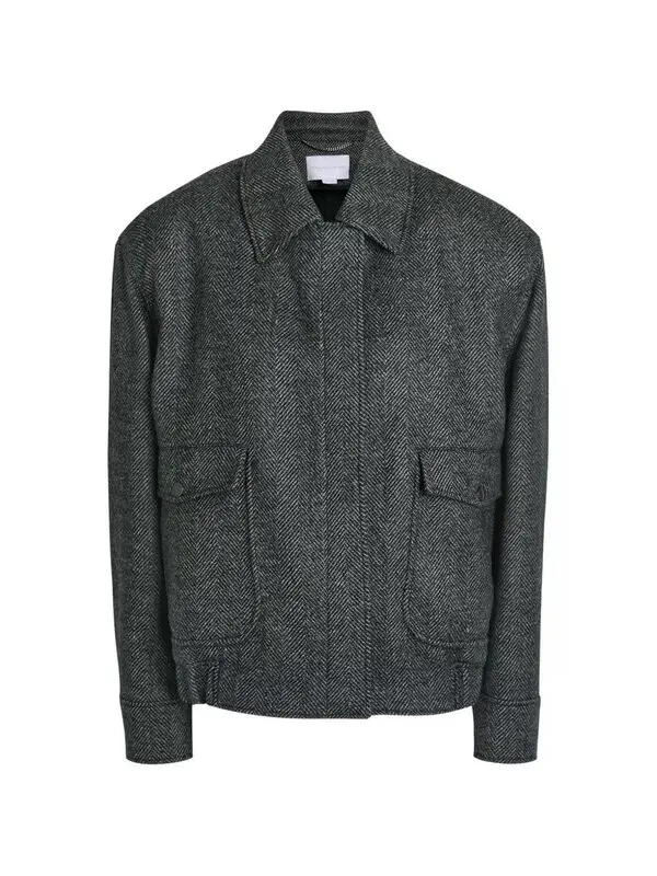 Stella McCartney Flap-pocket Herringbone Jacket