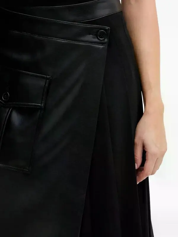 Sisley Wrap Midi Skirt