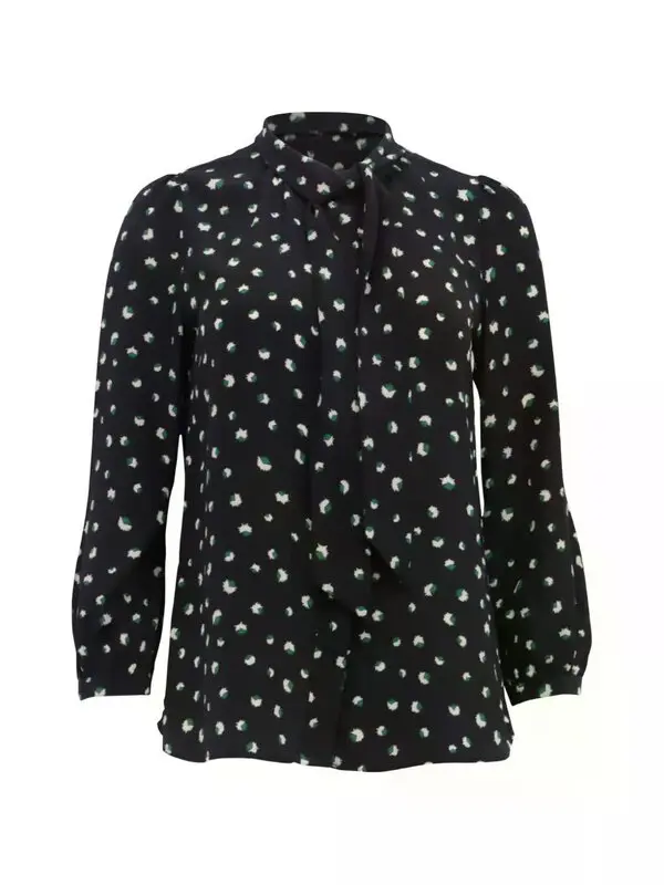 Marc Jacobs Printed Tie Neck Blouse