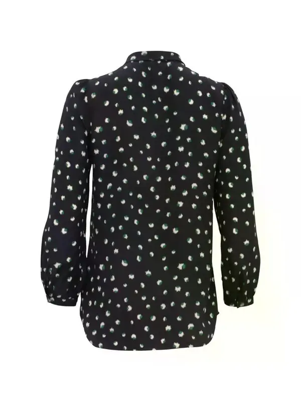 Marc Jacobs Printed Tie Neck Blouse