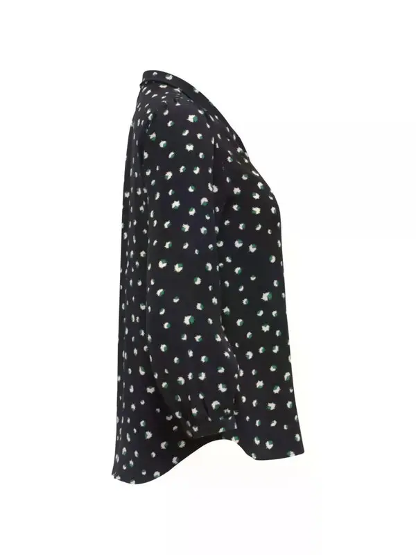 Marc Jacobs Printed Tie Neck Blouse