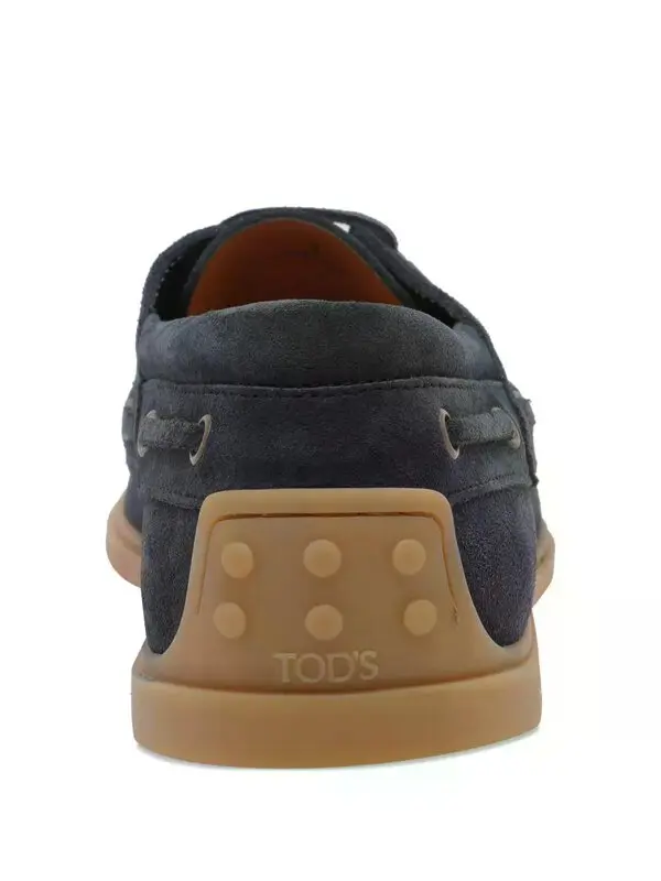 TOD'S Suede Loafers - Blue