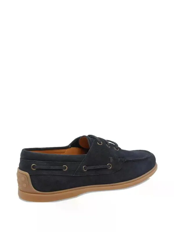TOD'S Suede Loafers - Blue