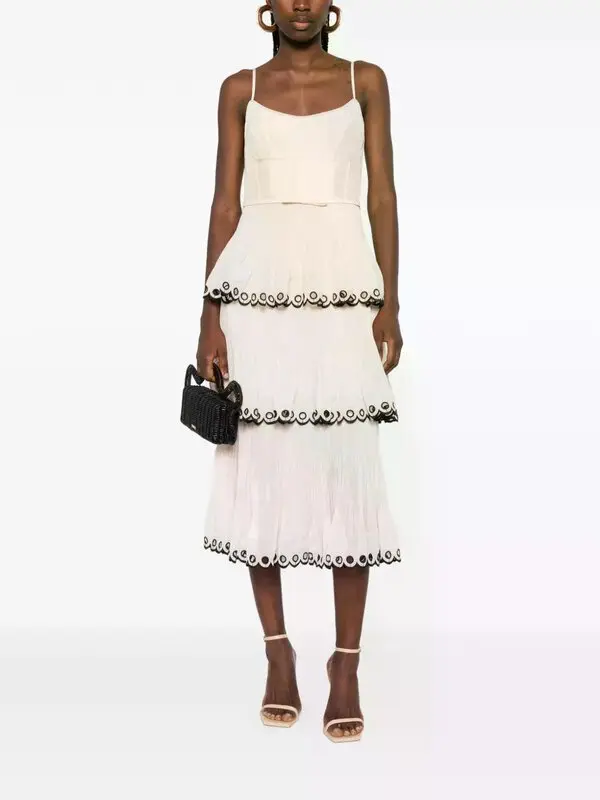 Zimmermann Scoop-neck Midi Dress