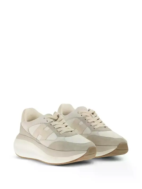 Hogan Maxi I Active Lace-up Suede Sneakers