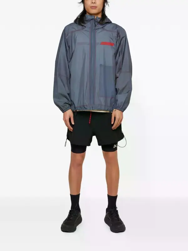 DISTRICT VISION X Massimo Osti Logo Hooded Jacket