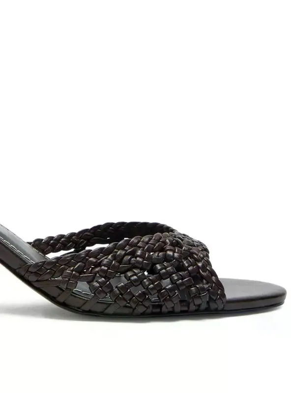 Staud Woven Heeled Sandals