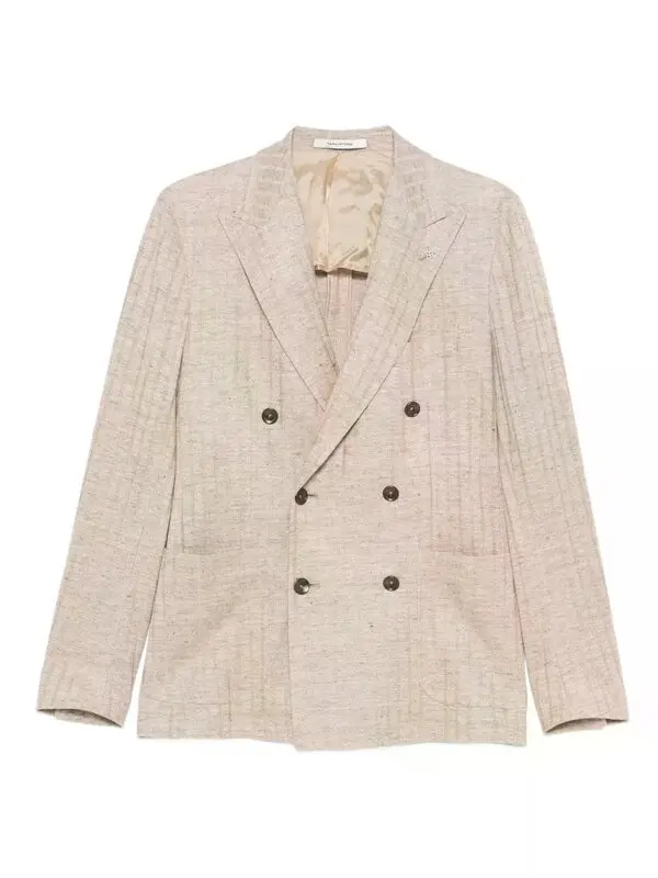 Tagliatore Double-breasted Blazer - Neutrals