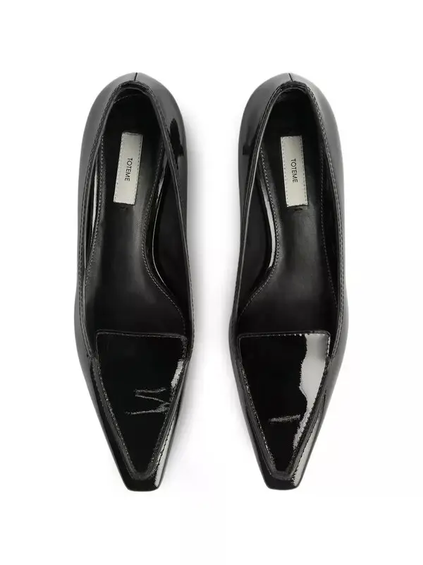 TOTEME Patent Loafer Pumps