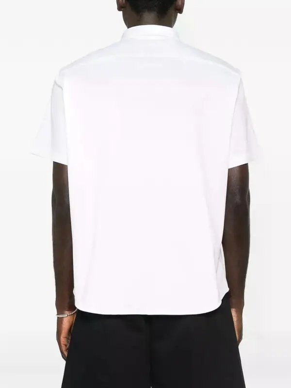 BOSS Regular-fit Shirt In Cotton Jersey - White