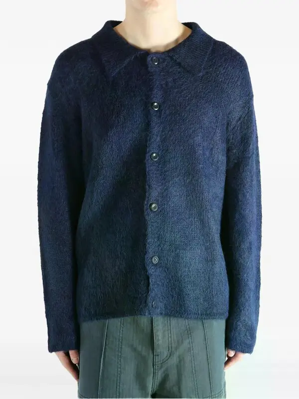 THE ELDER STATESMAN Buttoned Collared Shirt