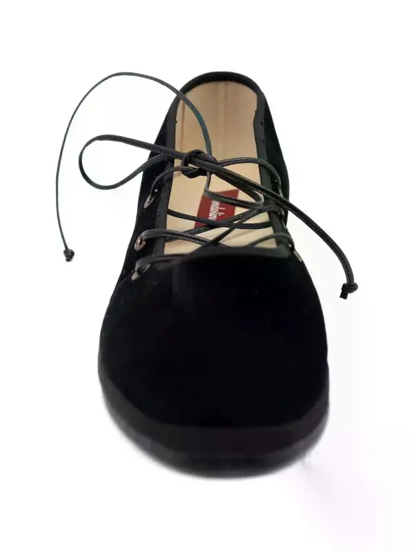 GONDOLINA Lace-up Ballet Flats