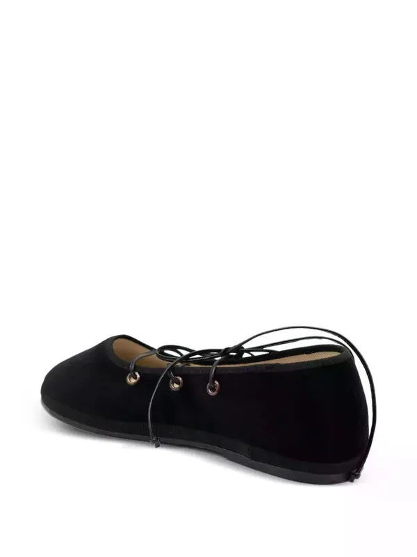 GONDOLINA Lace-up Ballet Flats