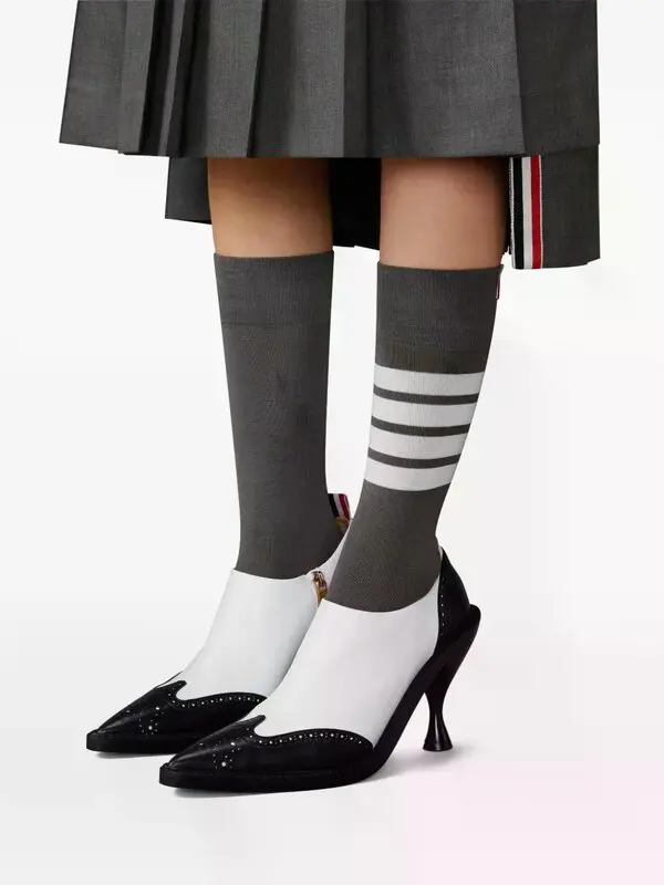 Thom Browne 90mm Wingtip Leather Boots