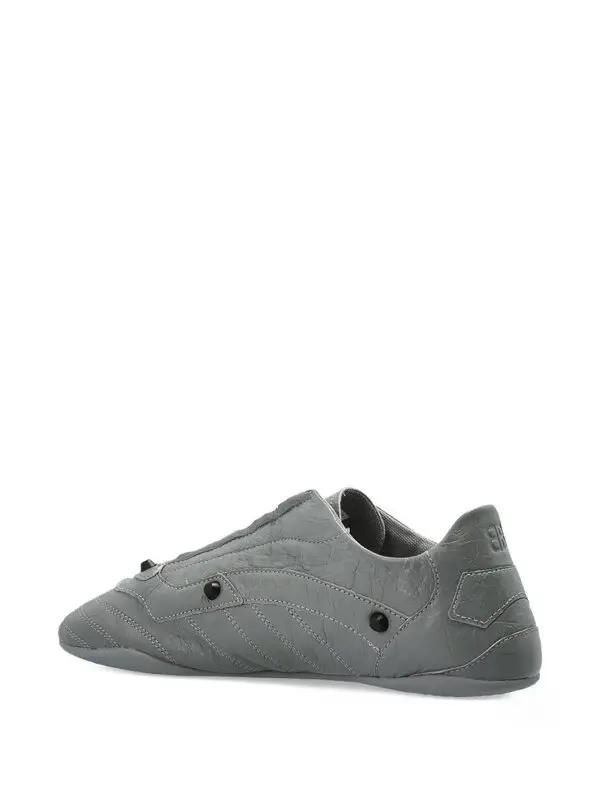 Balenciaga Quilted Lace-up Sneakers
