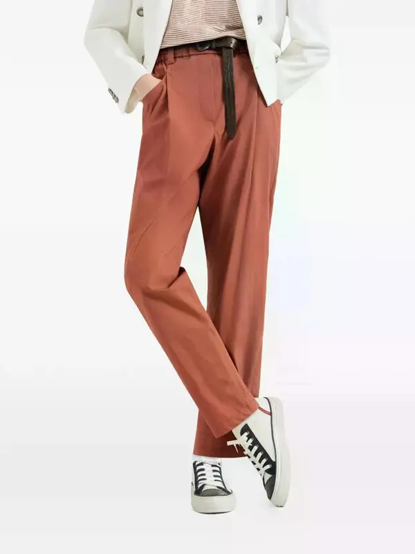 Brunello Cucinelli Five-pocket Trousers With Monili Detail
