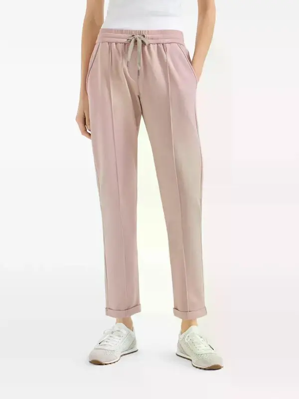 Brunello Cucinelli Drawstring Track Pants - Pink