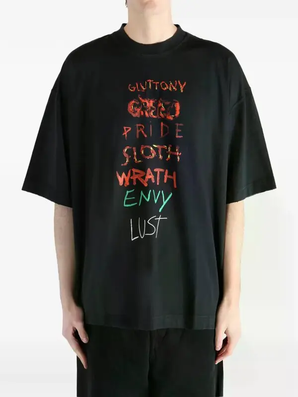 Vetements Print T-shirt