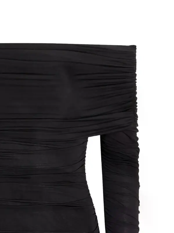 Ronny Kobo Kya Off-the-shoulder Mini Dress