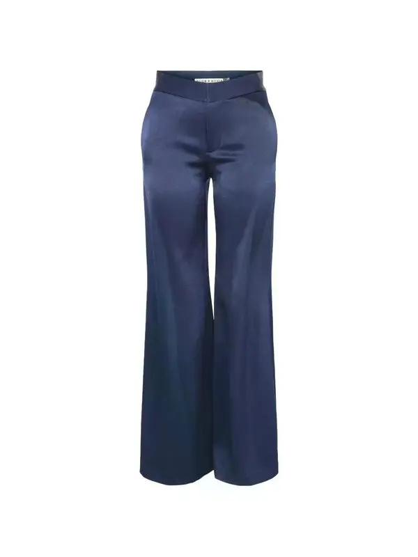 Alice + Olivia Shane Wide-leg Trousers - Blue