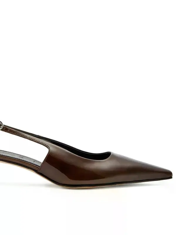 AeydĒ Catrina Slingback Pumps - Brown