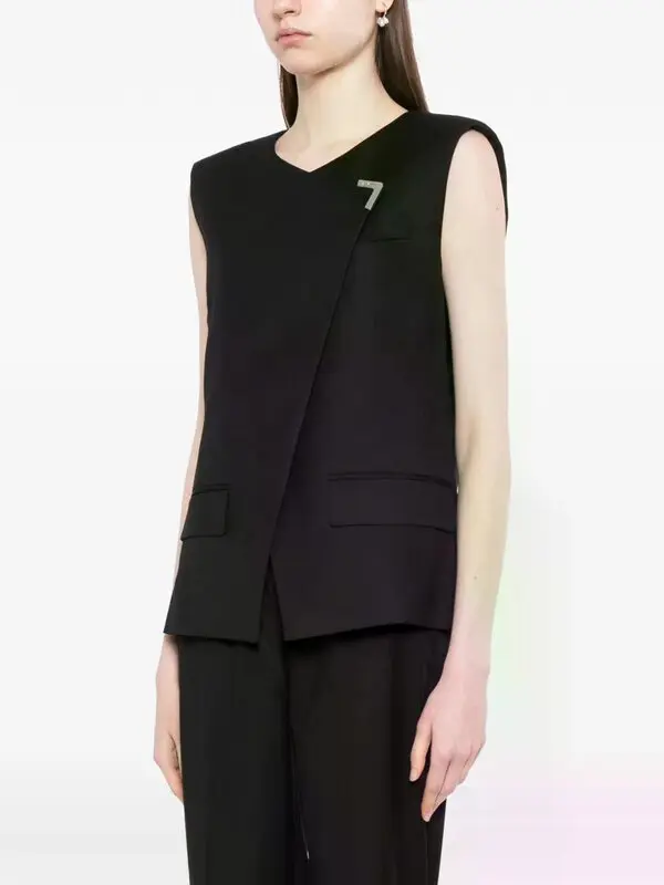Karl Lagerfeld Logo-plaque Waistcoat
