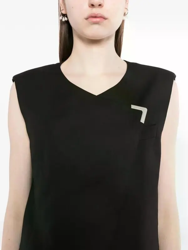 Karl Lagerfeld Logo-plaque Waistcoat