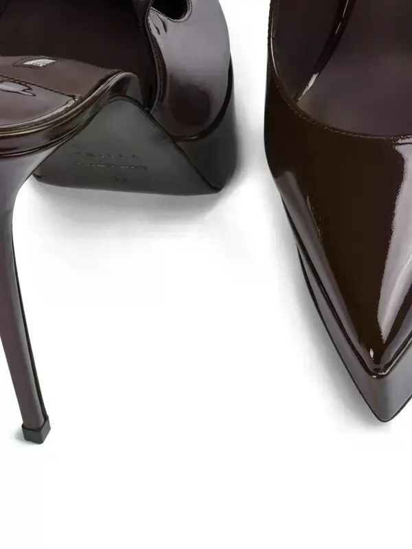 LE SILLA Uma Slingback Heeled Pumps - Brown
