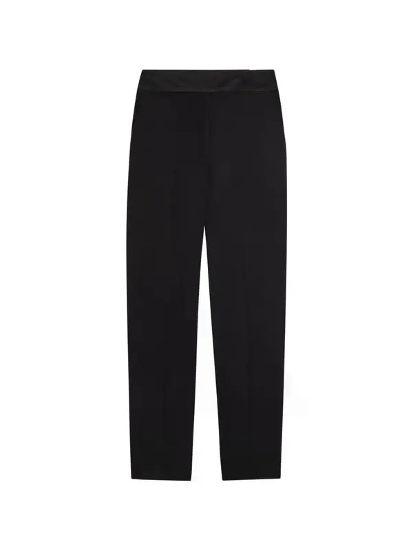 JOSEPH Aix Seam Detail Tailored Trousers - Black