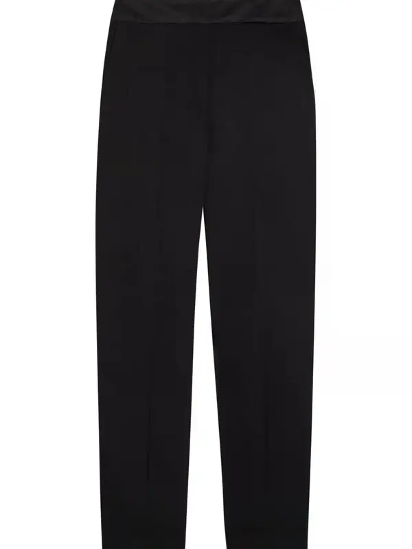 JOSEPH Aix Seam Detail Tailored Trousers - Black