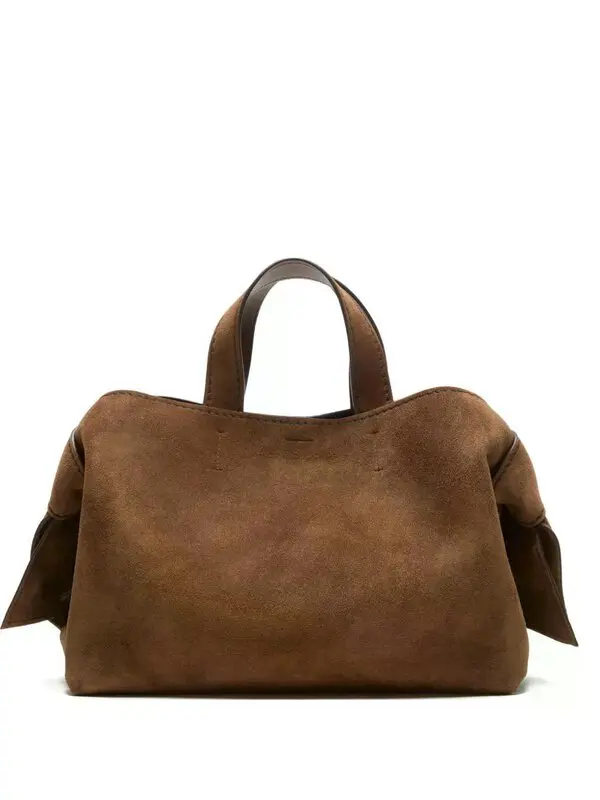 Acne Studios Musubi Knot-detail Tote Bag - Brown