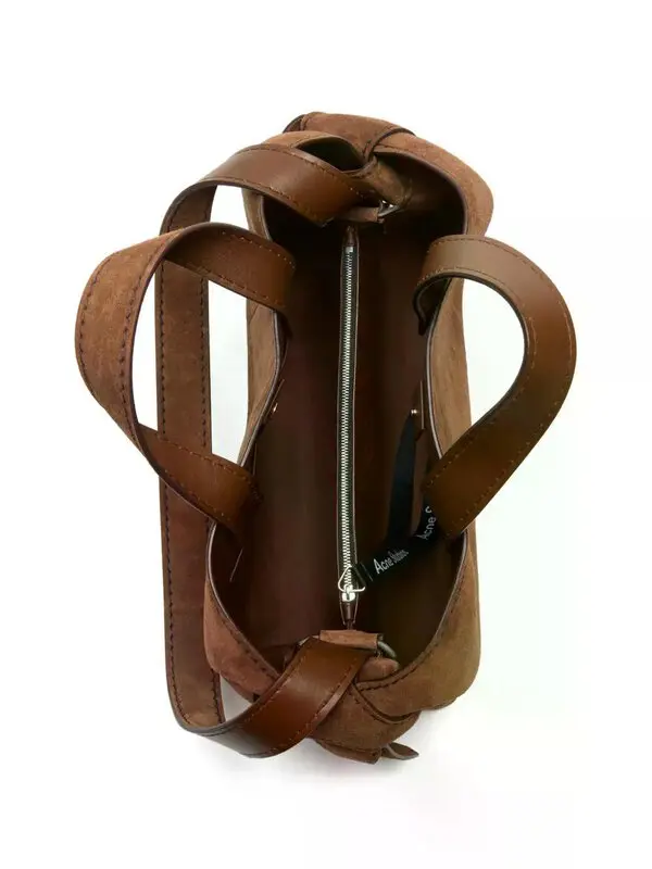 Acne Studios Musubi Knot-detail Tote Bag - Brown