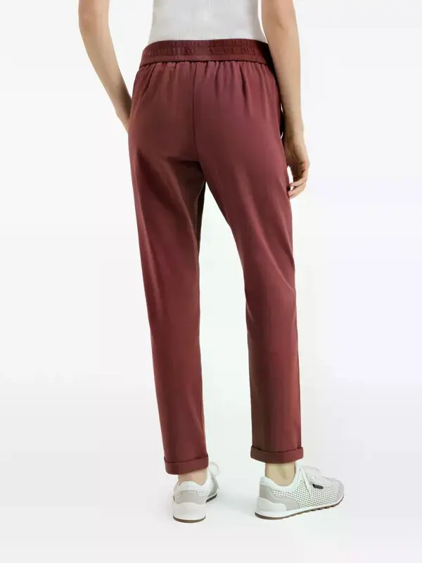 Brunello Cucinelli Drawstring Track Pants - Red