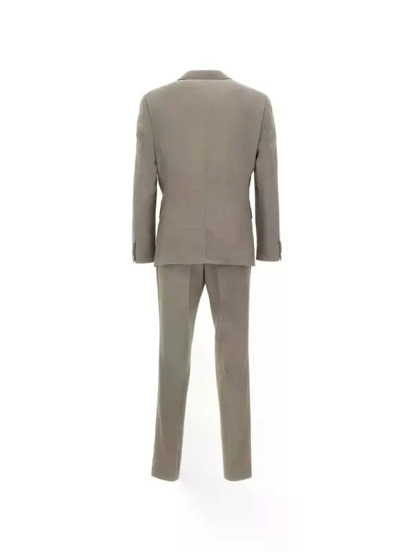 BOSS Micro-pattern Suit - Neutrals