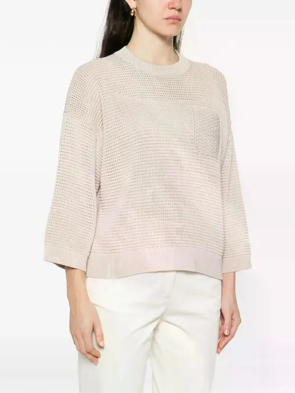 Peserico Square-detail Sweater