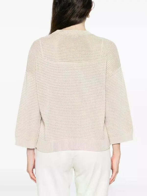 Peserico Square-detail Sweater