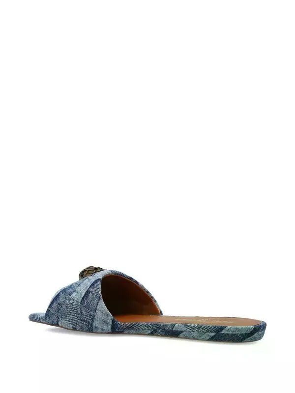 Kurt Geiger Kensington Eagle-head Flat Sandals