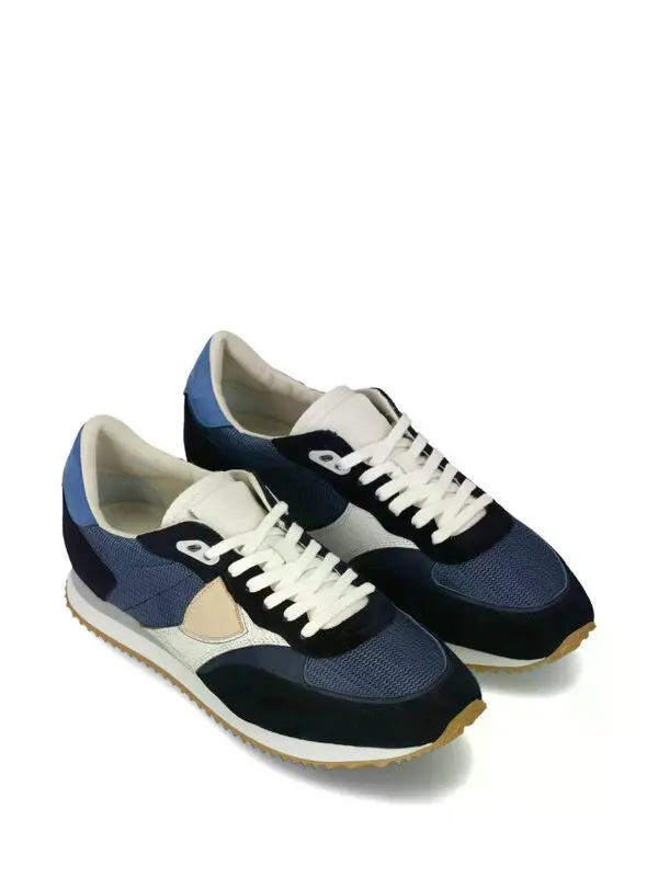 Philippe Model Blville Shield Sneakers - Blue