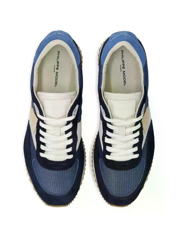Philippe Model Blville Shield Sneakers - Blue