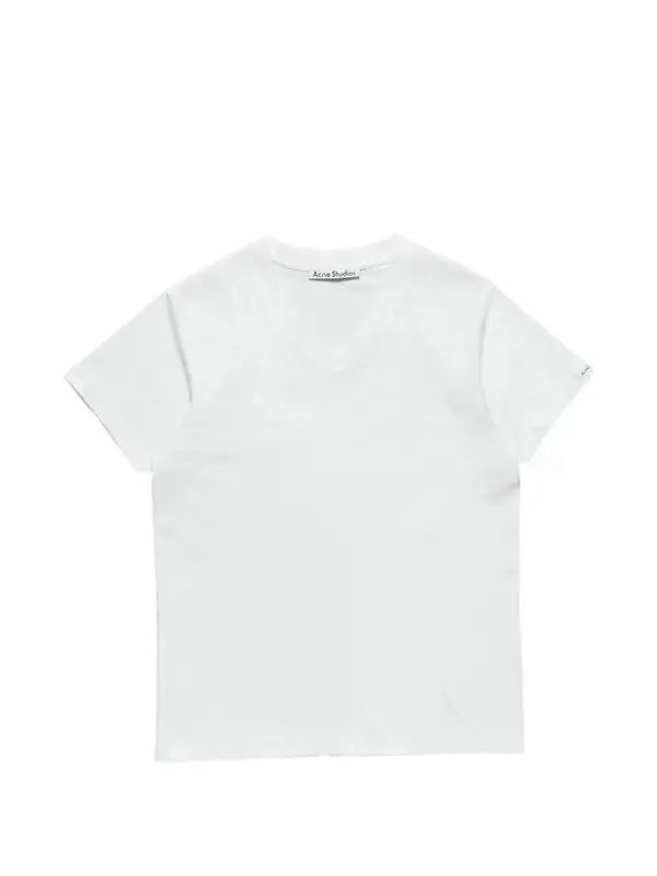 Acne Studios V-neck T-shirt With Satin Label