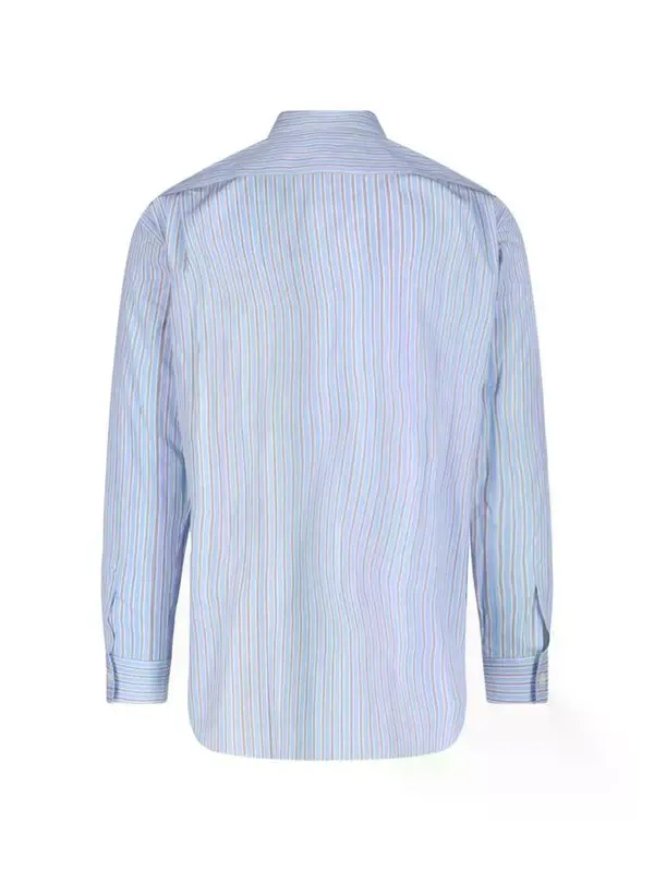 Comme Des Garçons Striped Pocket Shirt