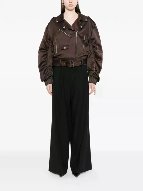 Karl Lagerfeld Ikon Double-waistband Trousers