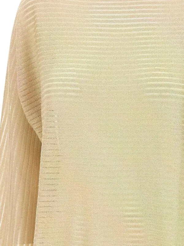 Liu Jo Striped Ruffled Top
