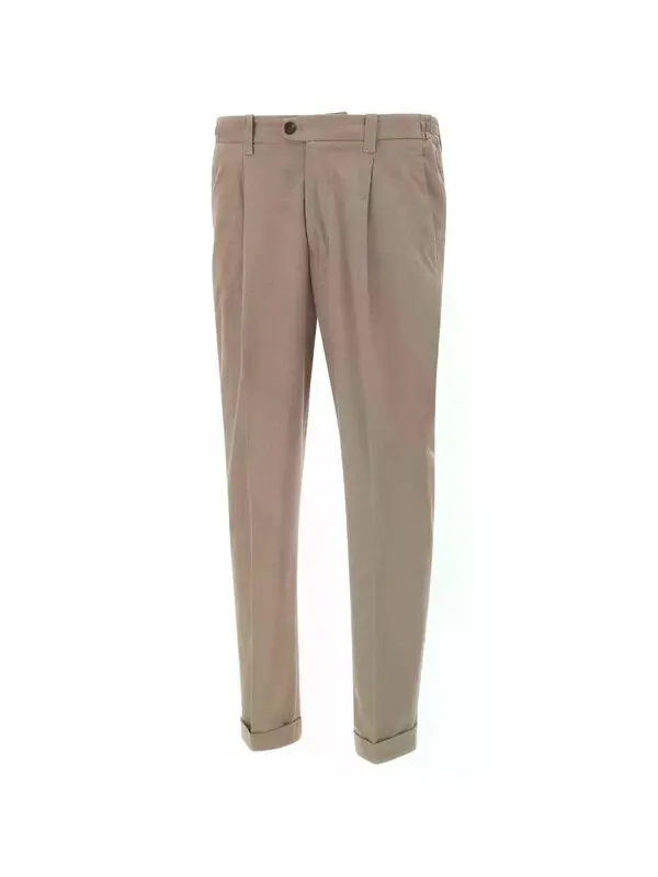 DEVORE INCIPIT Pleated Trousers - Neutrals