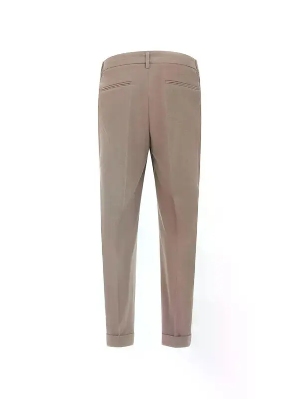 DEVORE INCIPIT Pleated Trousers - Neutrals