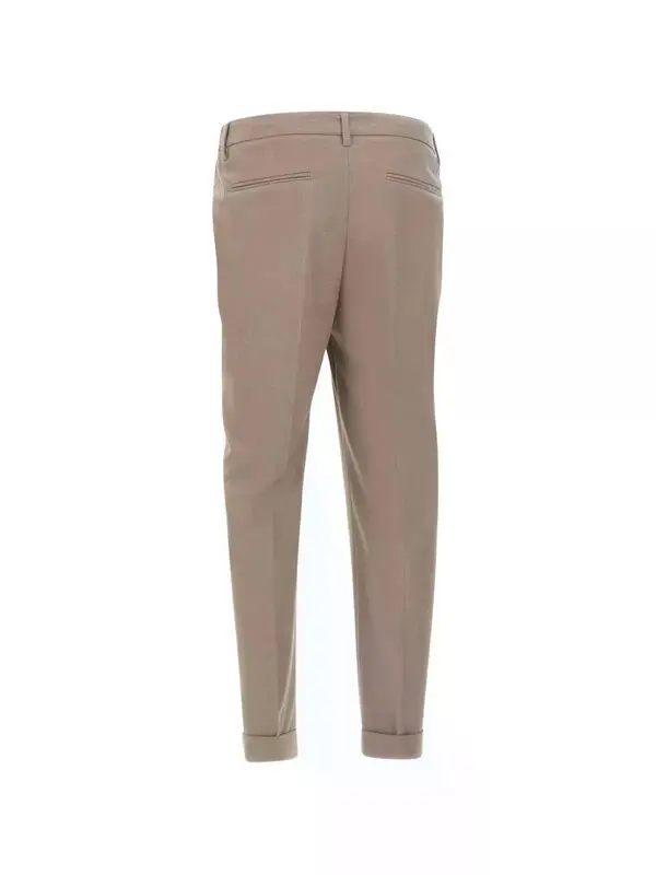 DEVORE INCIPIT Pleated Trousers - Neutrals