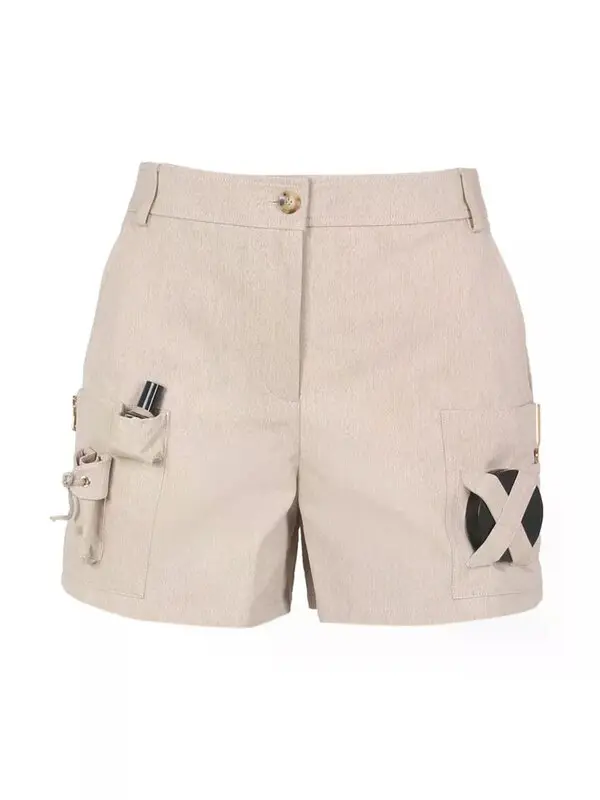 Moschino Safari Gabardine Skirt