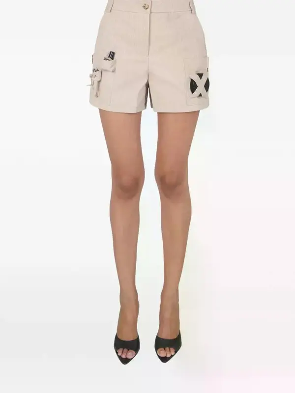 Moschino Safari Gabardine Skirt